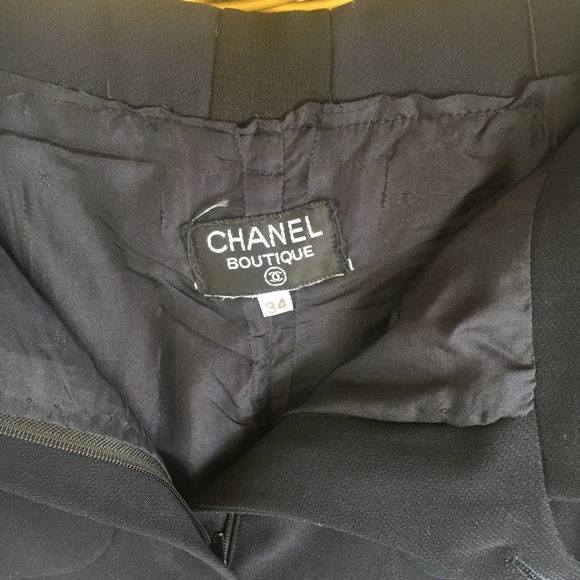 CHANEL | Pants & Jumpsuits | Chanel Boutique High Waisted Pants | Poshmark